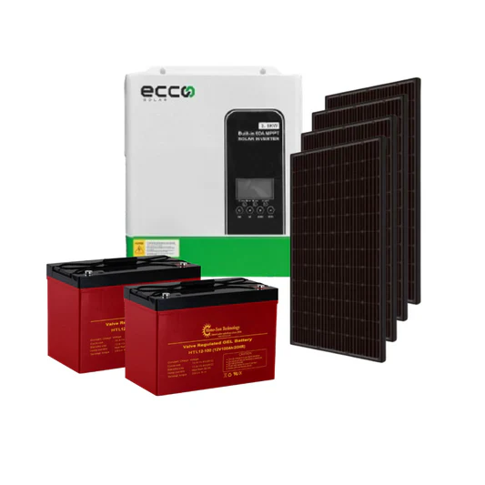 Buy ECCO Hybrid Inverter Kit with Solar Panels & Batteries